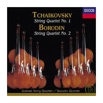 博客來-Tchaikovsky: String Quartet No.1/ Borodin: String Quartet No.2