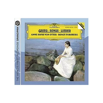 博客來-Edvard Grieg : Lieder · Songs / Anne Sofie von Otter, Bengt Forsberg