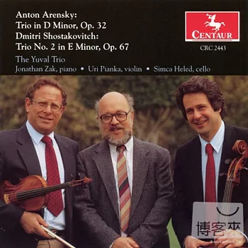 博客來-Anton Arensky & Shostakovich: Piano Trio / The Yuval Trio