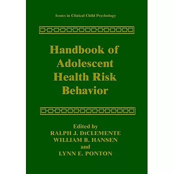 博客來-Handbook of Adolescent Health Risk Behavior