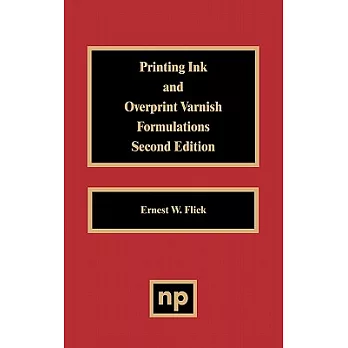 博客來-Printing Ink and Overprint Varnish Formulations