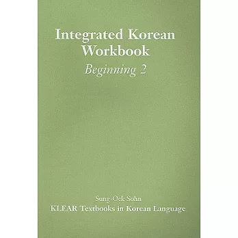 博客來-Integrated Korean Workbook: Beginning 2