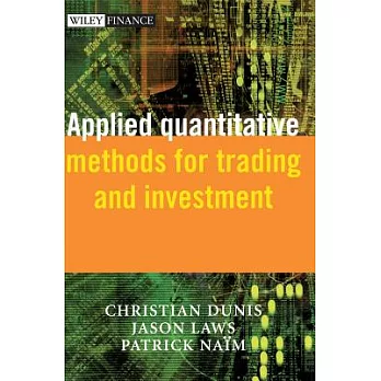 博客來-Applied Quantitative Methods for Trading and Investment