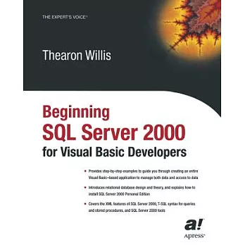 博客來-Beginning SQL Server 2000 for Vb Developers