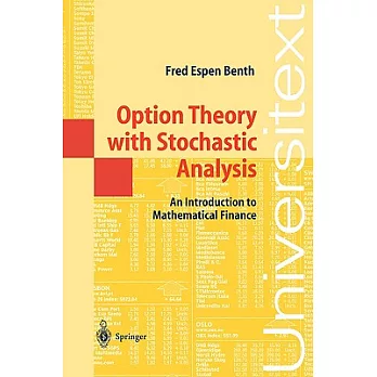 博客來-Option Theory With Stochastic Analysis: An Introduction to ...
