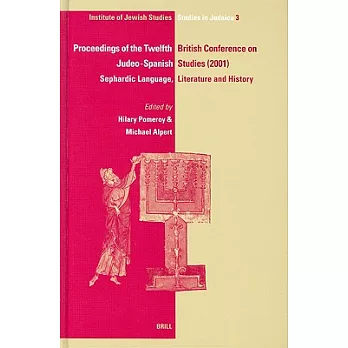 博客來-Proceedings of the Twelfth British Conference on Judeo-Spanish ...