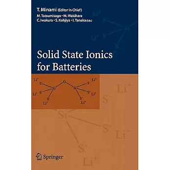 博客來-Solid State Ionics for Batteries