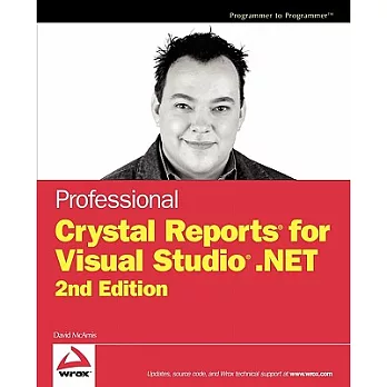 博客來-Professional Crystal Reports for Visual Studio .Net