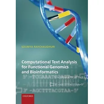 博客來-Computational Text Analysis for Functional Genomics and Bioinformatics