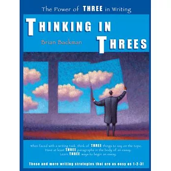 博客來-Thinking in Threes: The Power of Three in Writing