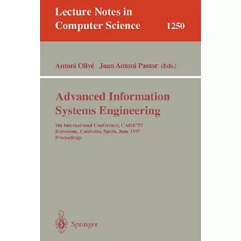 博客來-Advanced Information Systems Engineering: 9th International ...
