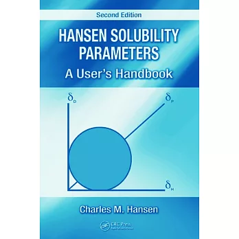 博客來-Hansen Solubility Parameters: A User’s Handbook