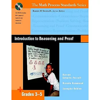 博客來-Introduction to Reasoning and Proof, Grades 3-5 [With CDROM]