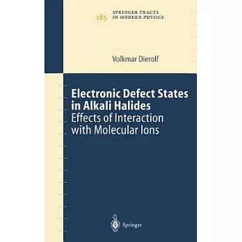 博客來-Electronic Defect States in Alkali Halides: Effects of Interaction ...