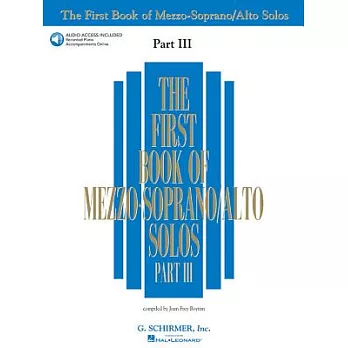 博客來-First Book of Mezzo-soprano Solosi
