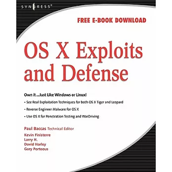 博客來-OS X Exploits And Defense