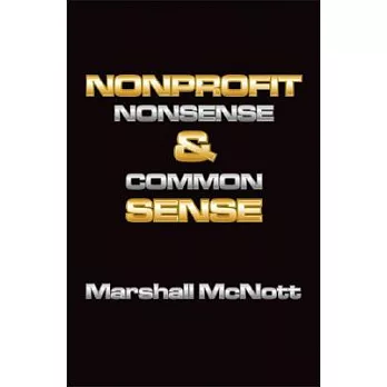 博客來-Nonprofit Nonsense & Common Sense