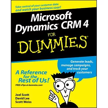 博客來-Microsoft Dynamics CRM 4 for Dummies
