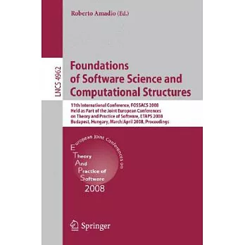 博客來-Foundations of Software Science and Computational Structures: 11th International Conference ...