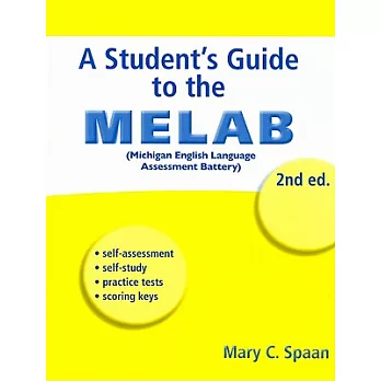 博客來-A Student’s Guide to the MELAB