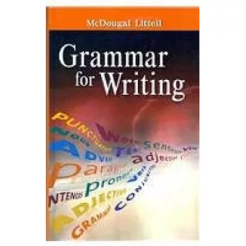 博客來-Grammer for Writing: Grammar - Usage - Mechanics