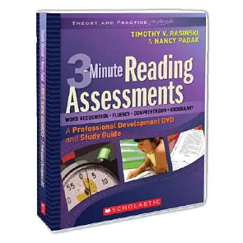 博客來-3-Minute Reading Assessments: A Professional Development Dvd and ...