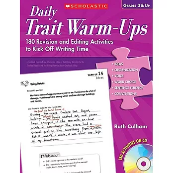 博客來-Daily Trait Warm-Ups: 180 Revision and Editing Activities to Kick ...