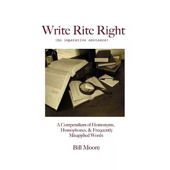 博客來-Write Rite Right: (An Imperative Sentence)