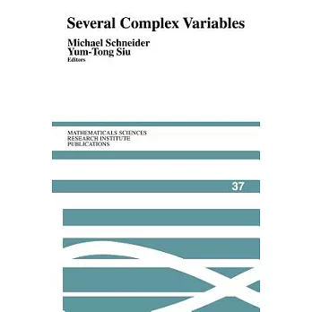 博客來-Several Complex Variables