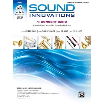 博客來-Sound Innovations for Concert Band E Flat Baritone Saxophone Book 1 ...