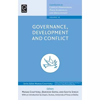 博客來-Governance, Development and Conflict