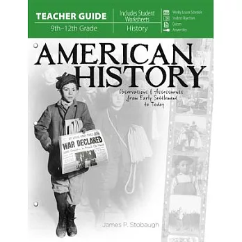 博客來-American History: Observations & Assessments from Early Settlement ...