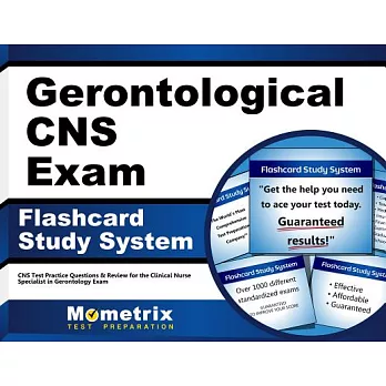 博客來-Gerontological CNS Exam Flashcard Study System: CNS Test Practice ...