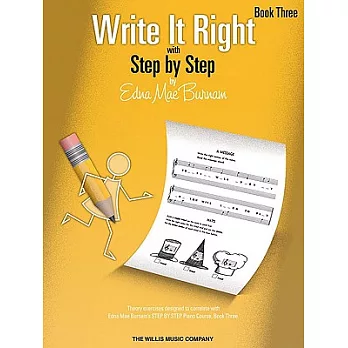 博客來-Write It Right, Book 3: With Step by Step