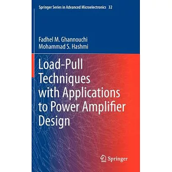 博客來-Load-Pull Techniques with Applications to Power Amplifier Design
