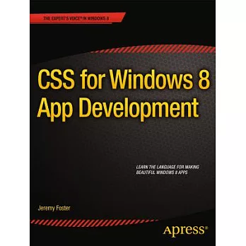 博客來-Css for Windows 8 App Development