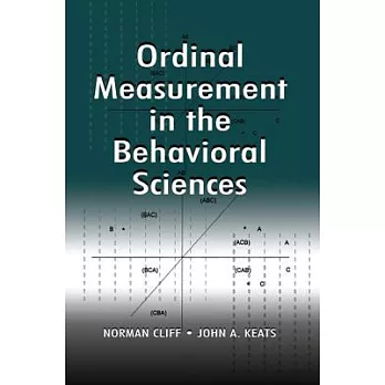博客來-Ordinal Measurement in the Behavioral Sciences