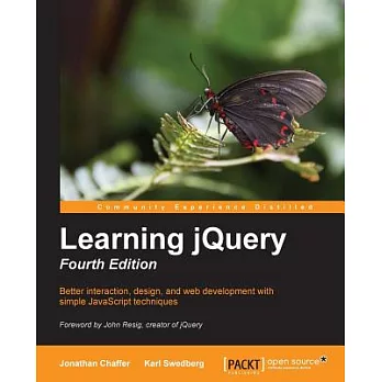 博客來-Learning jQuery: Better Interaction, Design, and Web Development With Simple Javascript ...