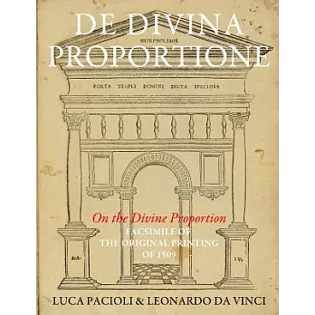 博客來-De Divina Proportione / on the Divine Proportion: Facsimile (In ...