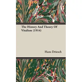 博客來-The History & Theory of Vitalism