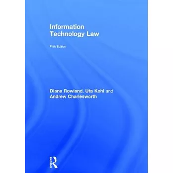 博客來-Information Technology Law