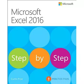 博客來-Microsoft Excel 2016: Step by Step