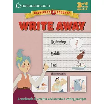 博客來-Write Away: 3rd Grade