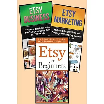 博客來-The Ultimate Etsy Master Class: 3 Books in 1 : The Ultimate Crash ...