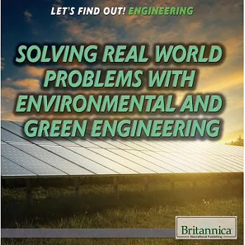 博客來-Solving Real-World Problems With Environmental and Green Engineering