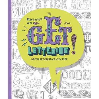 博客來-Rian Hughes Says Get Lettering: How to Get Creative With Type