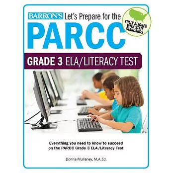 博客來-Barron’s Let’s Prepare for the PARCC Grade 3 ELA/Literacy Test