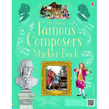博客來-Famous Composers Sticker Book