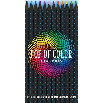 博客來-Pop of Color Pencil Set: 12 Colored Pencils for All of Your ...
