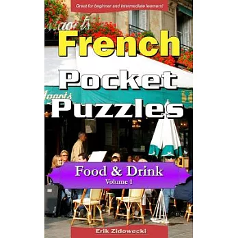 博客來-French Pocket Puzzles - Food & Drink - Volume 1: A Collection of ...